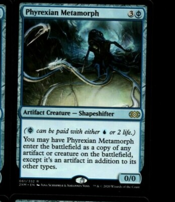 MRM ENGLISH Phyrexian Metamorph - Métamorphe phyrexian NM MTG magic 2XM ...