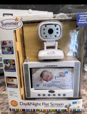 Summer Day & Night 7" LCD Flat Screen Color Monitor, Camera 350 Ft ...