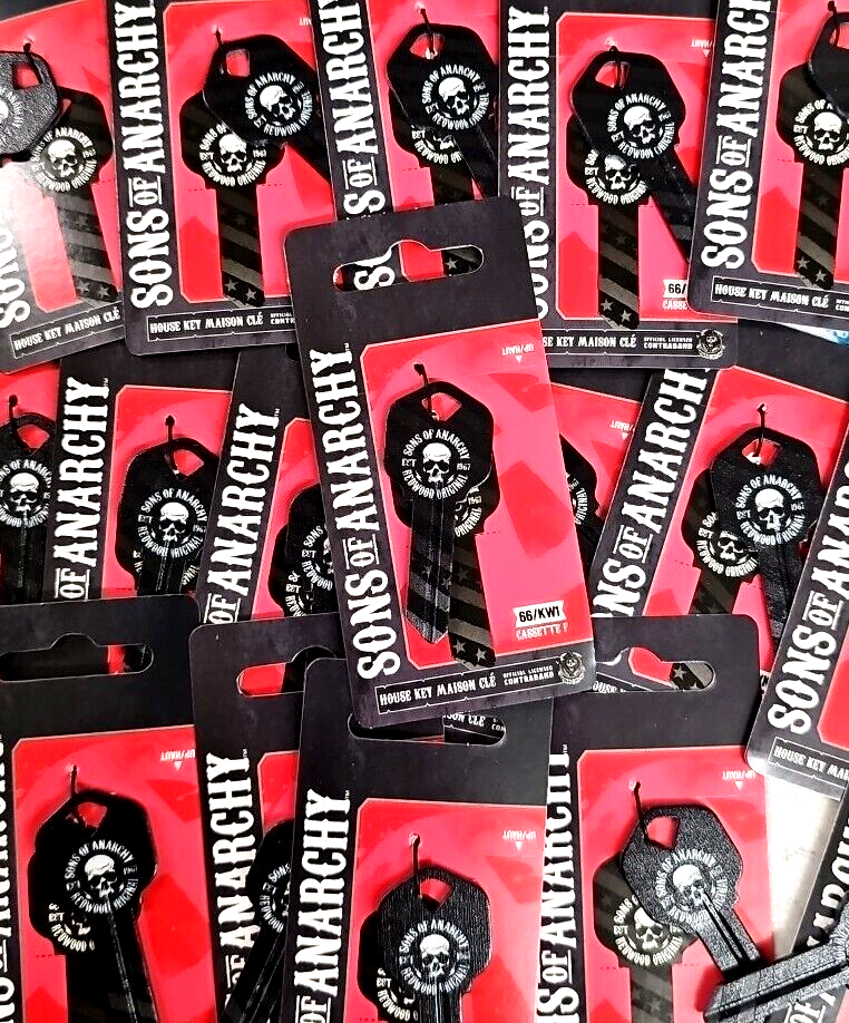 Lot of 60 Key Blanks 66 KW1 Sons of Anarchy | eBay