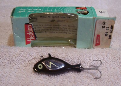 050725 VINTAGE HEDDON TOP SONIC LURE 1.75" BOX LOT | eBay
