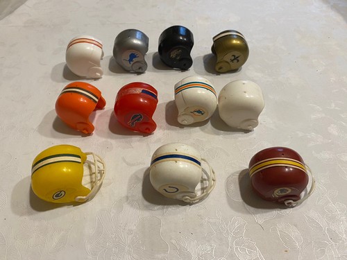 Riddell Micro Mini NFL Helmets Lot Of 11 Incomplete Redskins Packers ...