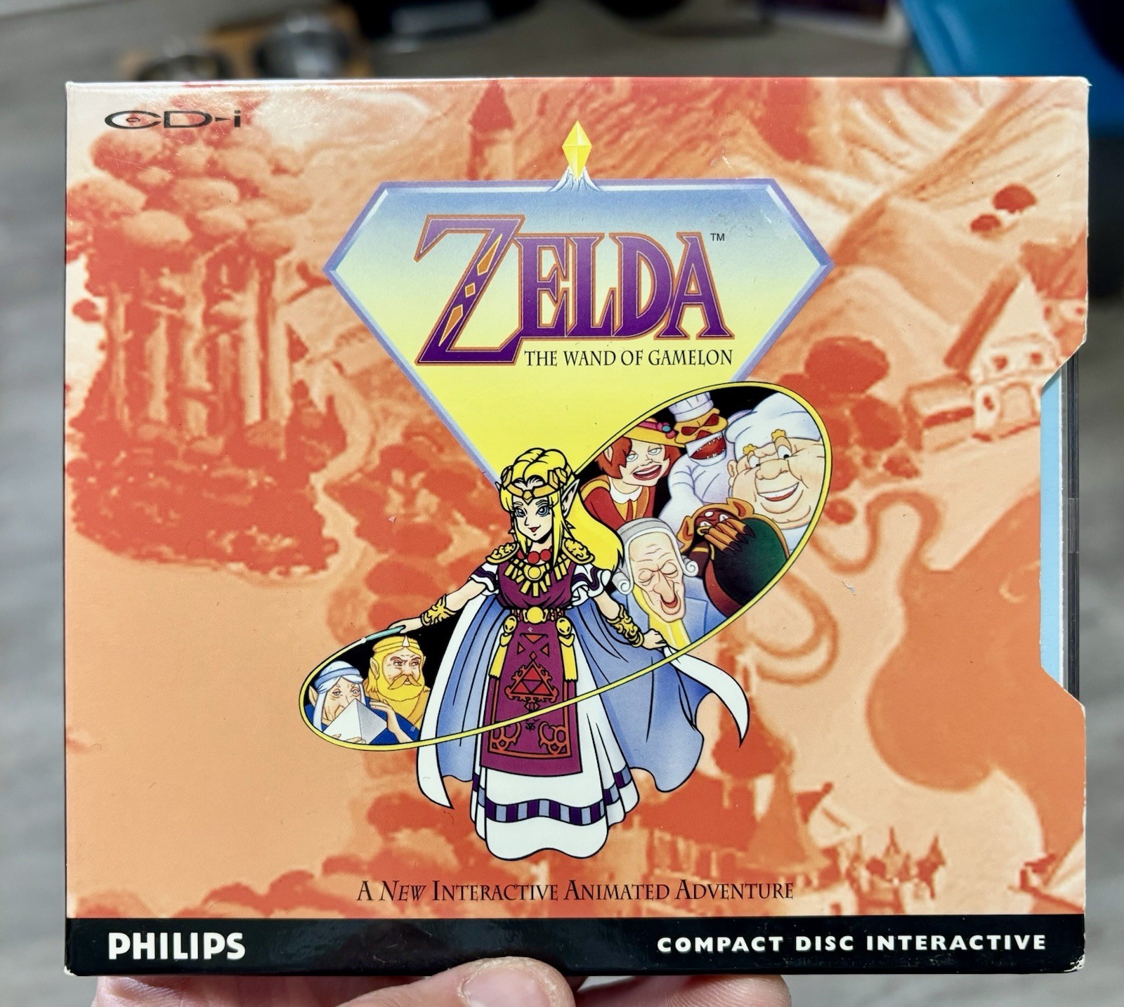 Zelda: The Wand of Gamelon (Philips CD-i,) Complete with Slipcover ...