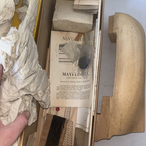 Model Shipways Merchant Vessel Mayflower – Wooden Model Ship Kit No ...