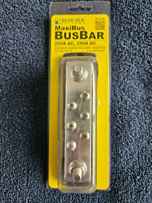 Blue Sea Systems MaxiBus BusBar 250A AC, 250A DC - New, Unopened | eBay