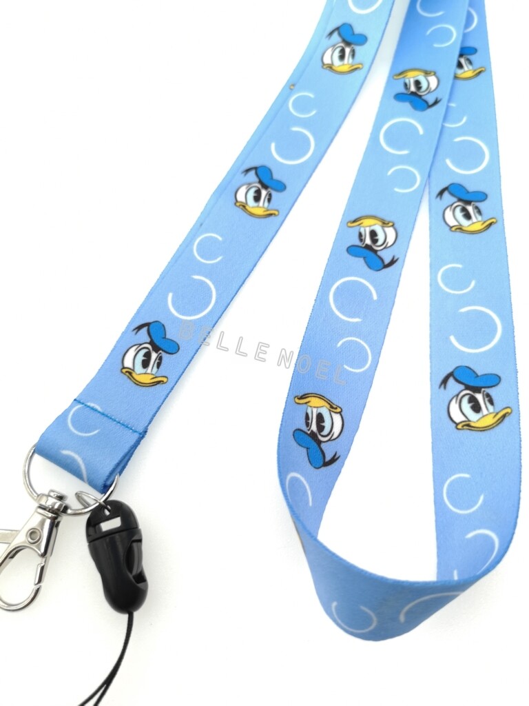 10pcs Donald Duck Neck Strap Lanyard Key chain Phone Card Badge Holder ...