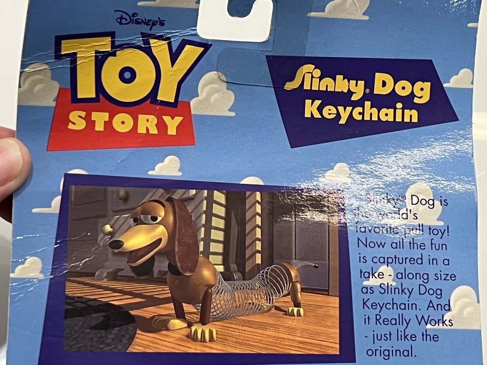 Toy Story Slinky Dog Keychain by Basic Fun - Original Release in ...