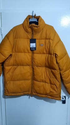 Dickies Men Orange Insulated Men Puff Jacket XL RRP £130 | eBay UK