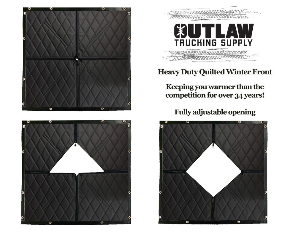 Premium Kenworth T660 Quilted Zippered Winter Front | eBay