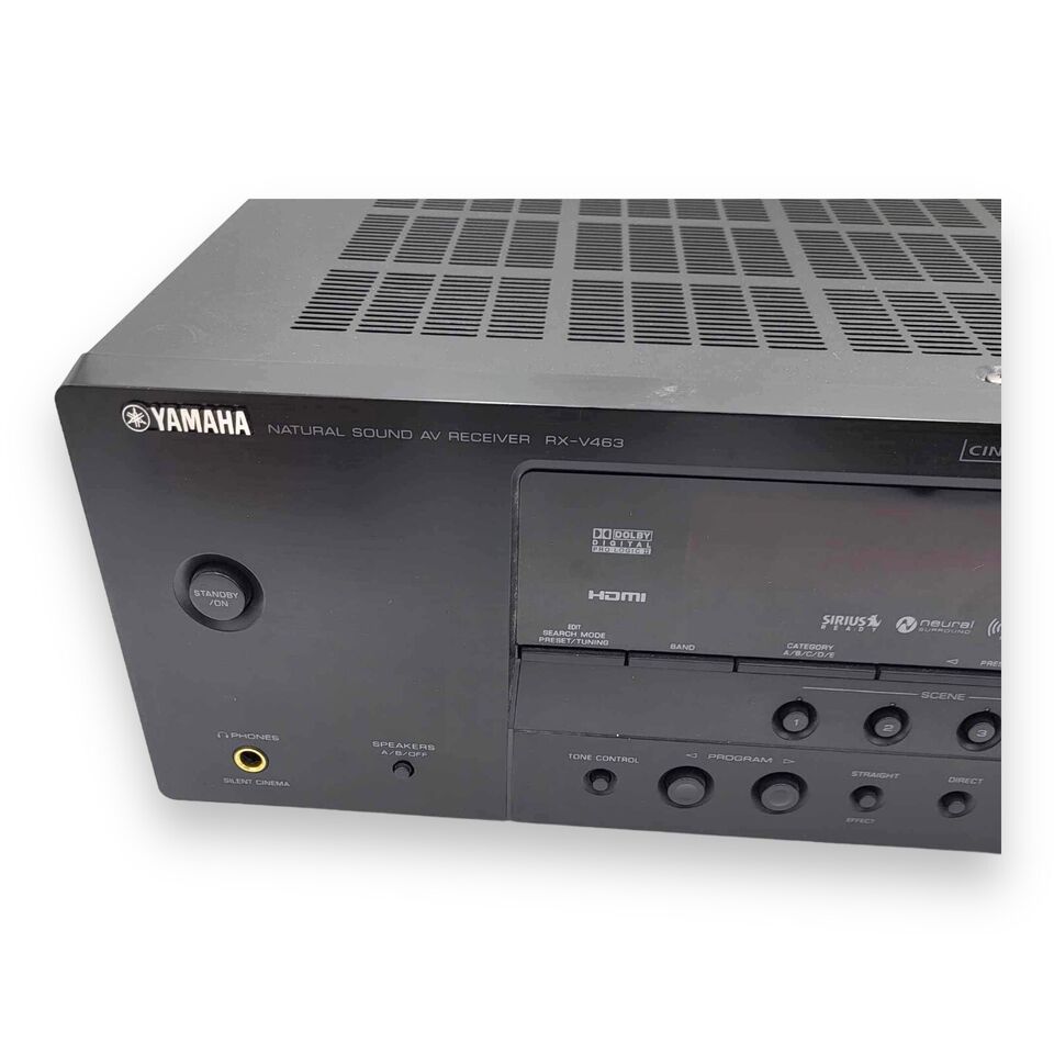 Yamaha RX-V463 Natural Sound AV Receiver NO REMOTE | eBay