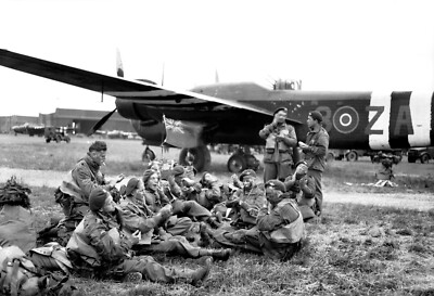 Vintage WWII Photo – British Pathfinders Before D-Day Jump – June 5 ...