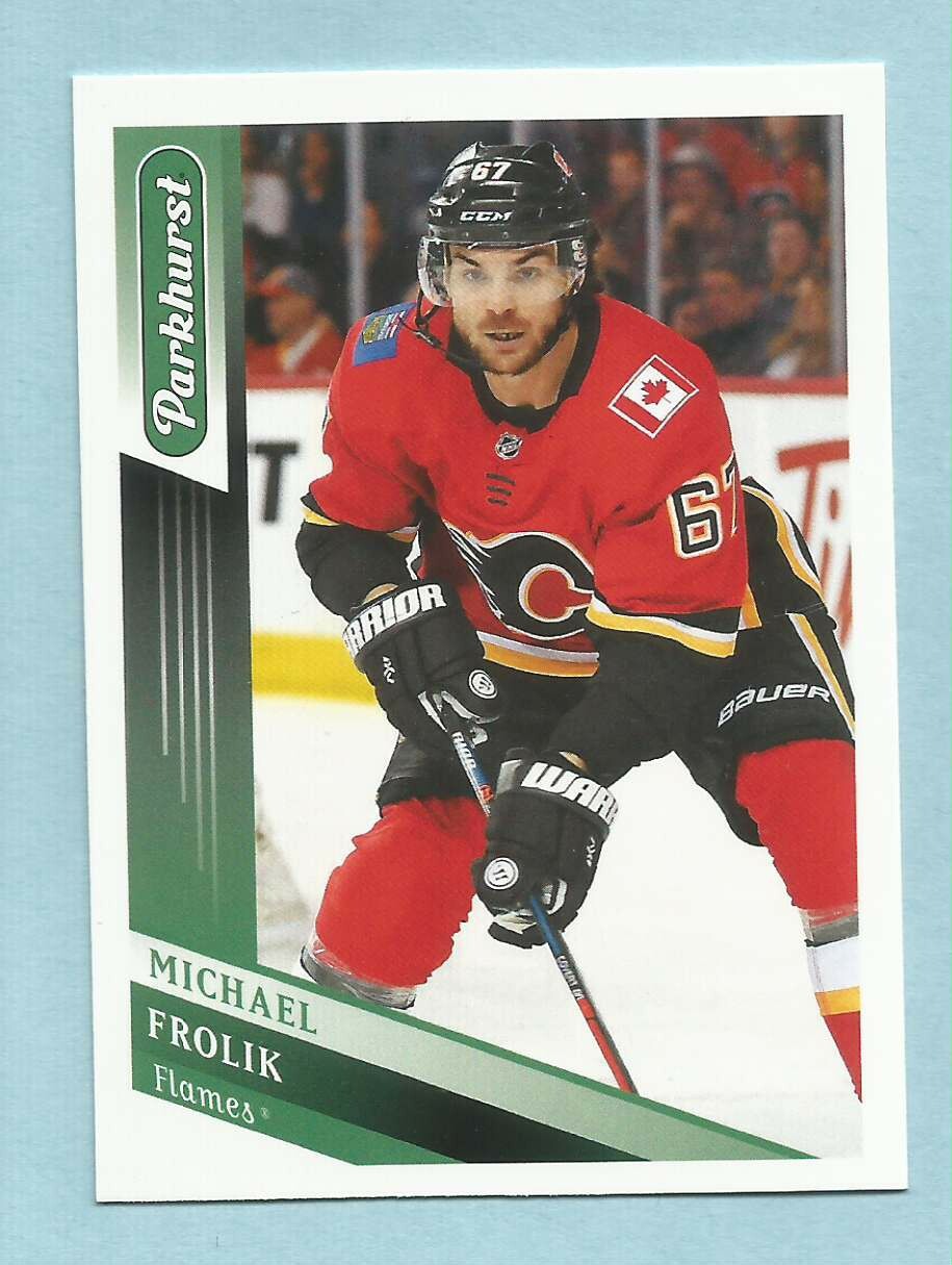 2019-20 Parkhurst Hockey Michael Frolik #218 Calgary Flames PACK FRESH ...