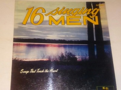 ~RARE HARD TO FIND~16 Singing Men~Songs That Touch The Heart~Vinyl ...