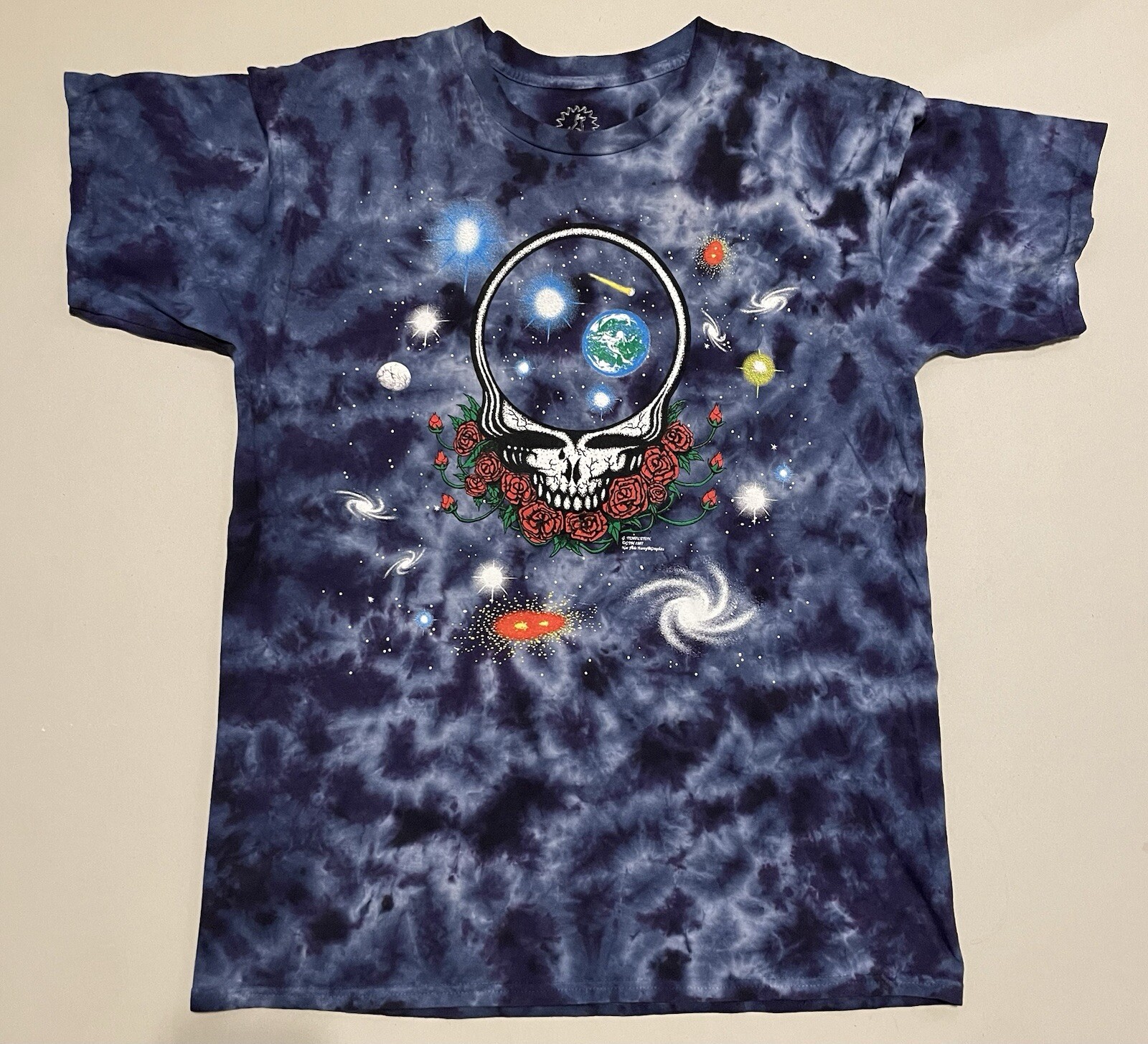 RARE VINTAGE 1997 JERRY JASPER Alien Space DYE SHIRT … - Gem