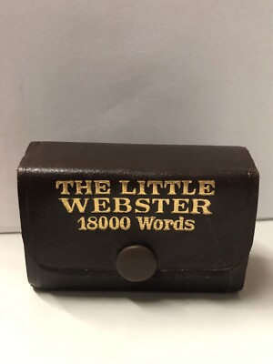 The Little Webster Vintage Dictionary | eBay