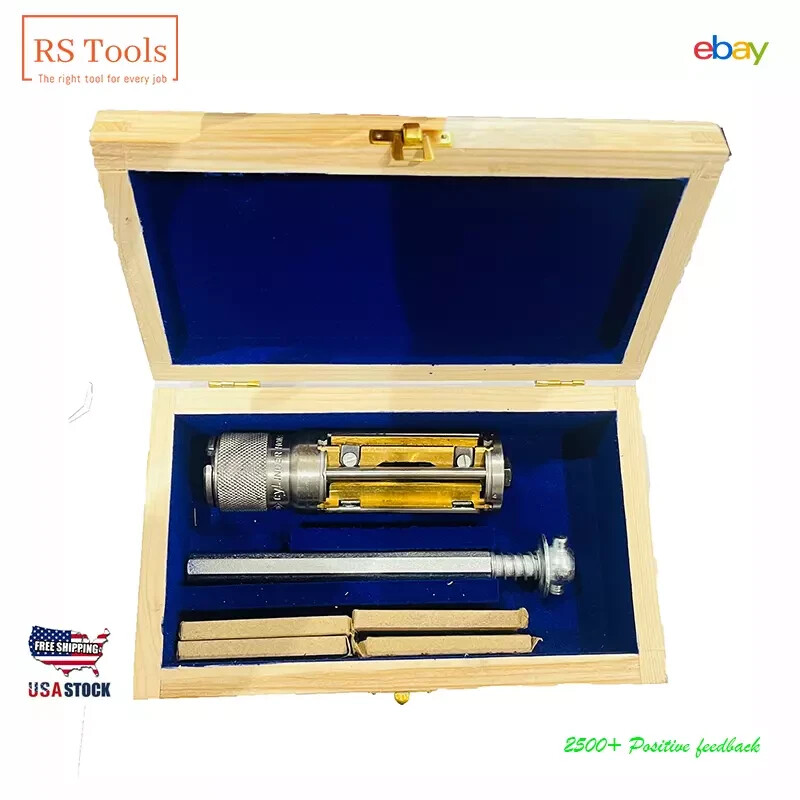 Cylinder Engine Hone Kit 45mm To 65mm Honing Machine + 4 set Honing ...