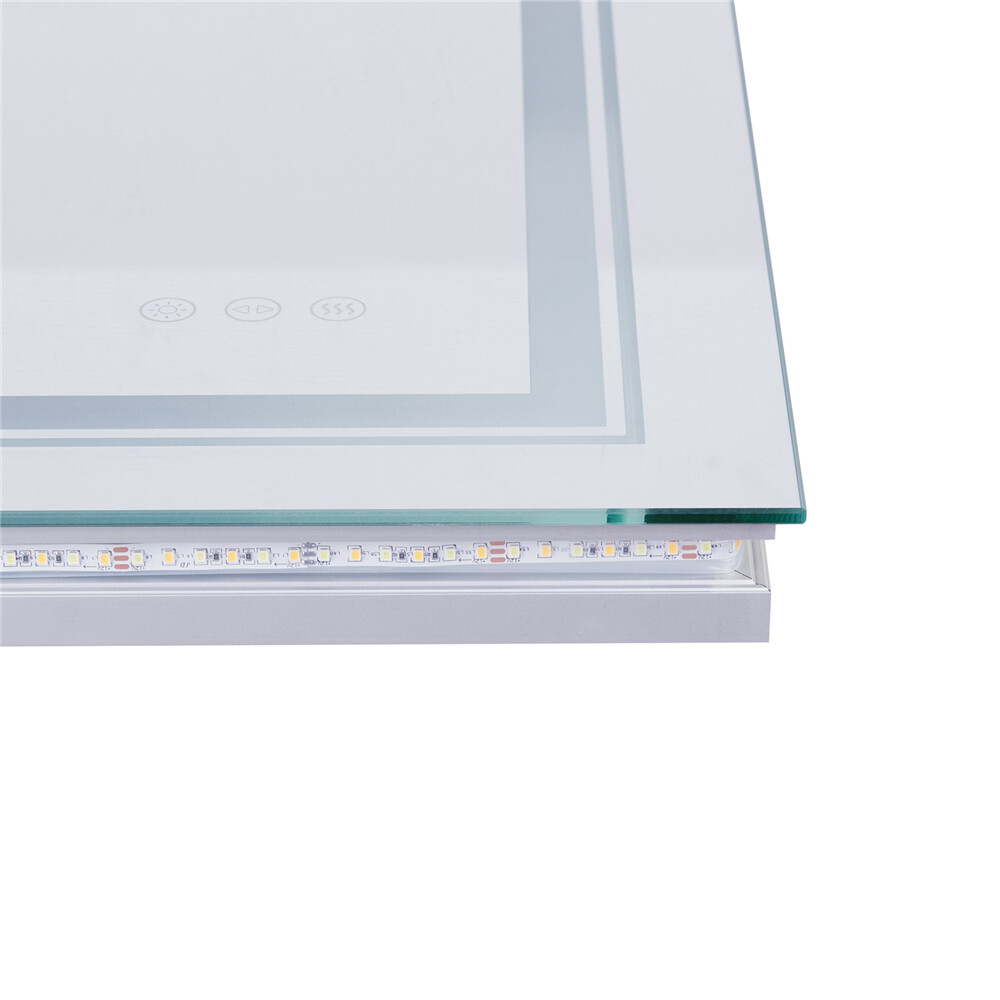 Large 500-1800MM LED Bathroom Mirror Front Backlit Anti-fog Mirror ...