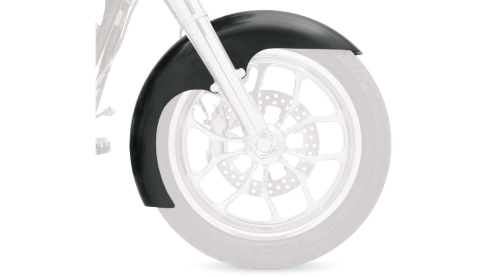 Klock Werks Hugger Level Front Fender Kit Black 19" Harley Dyna Glide ...