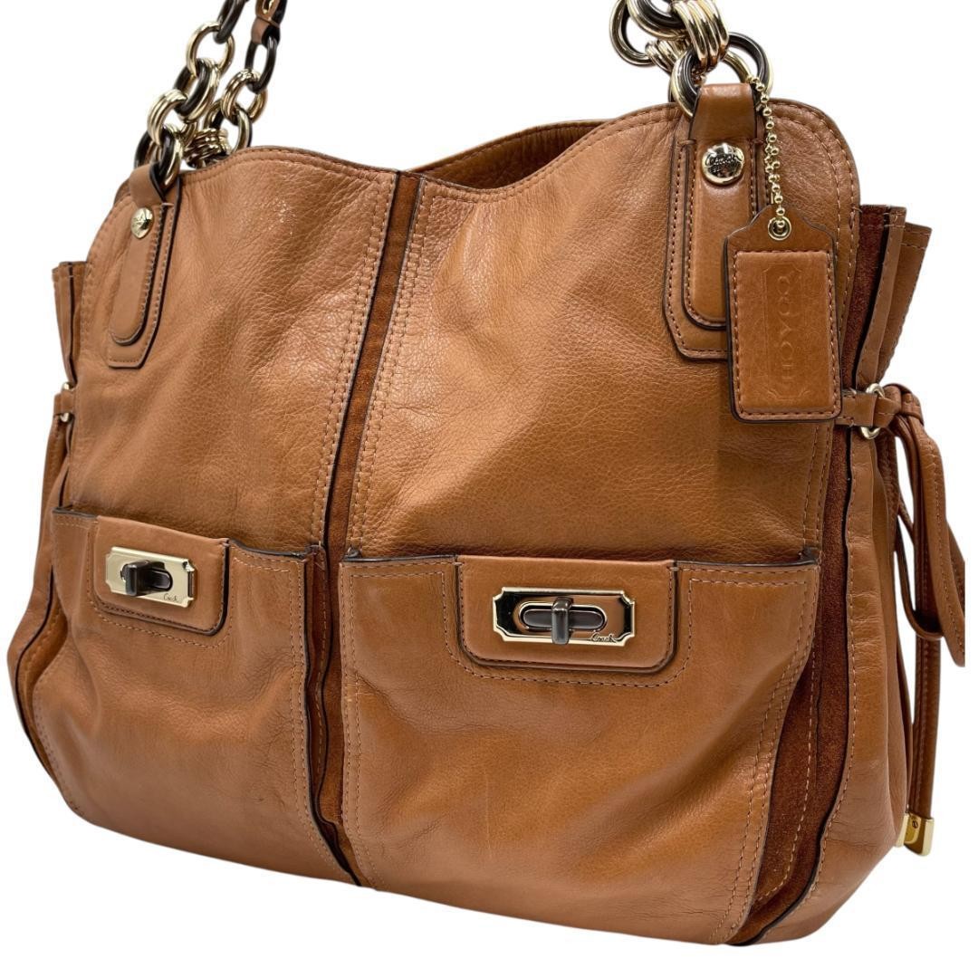 COACH 17786 Chelsea Flagship Leather Tote Bag Women’s Handbag Luxury ...