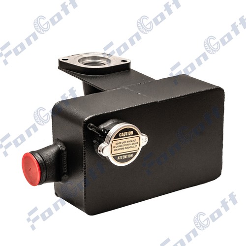 New Black Overflow Reservoir Expansion Tank Fits Ford FE Engine Galaxie ...