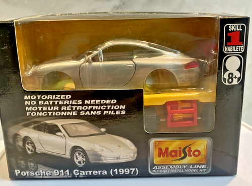 NEW SEALED 997 MAISTO MOTORIZED PORSCHE 911 CARRERA MODEL KIT EBC3 | eBay