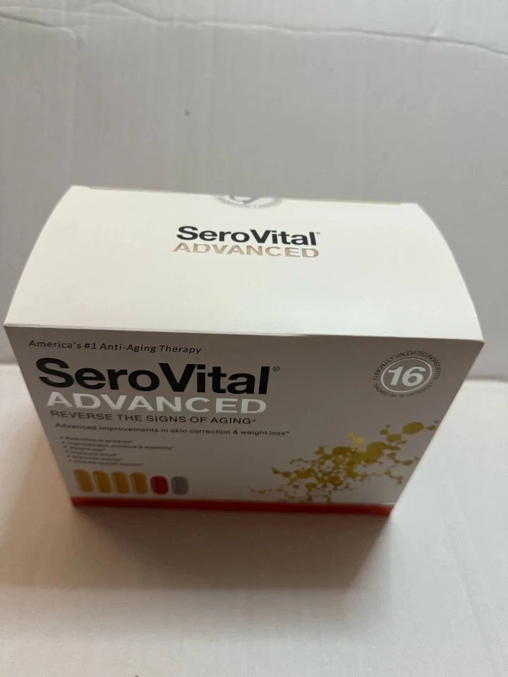 SeroVital Advanced 120 Capsules +60 Tablets 30 Day Dietary Supplement ...