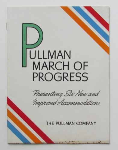 Pullman Company - "March of Progress" - Improved Accommodations - 1938 ...