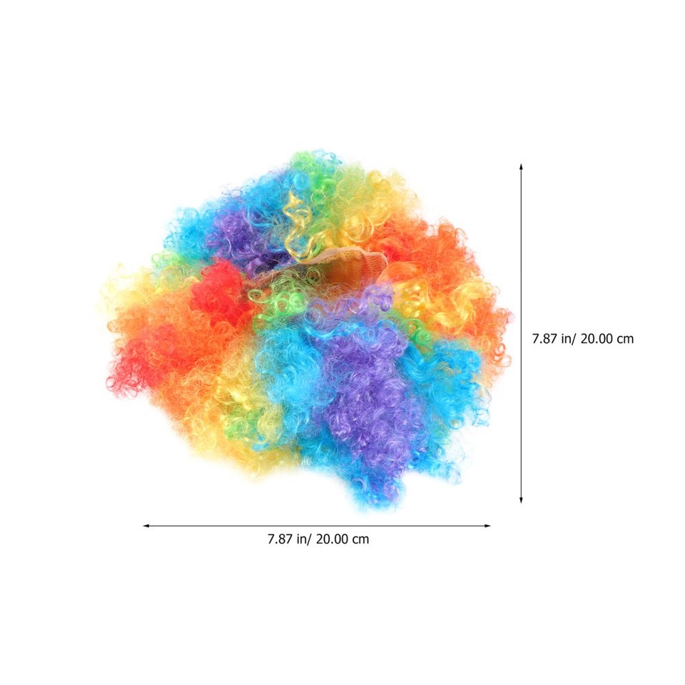 Funny Wigs for Party Character Costume Carnival Clown Headgear Prop ...