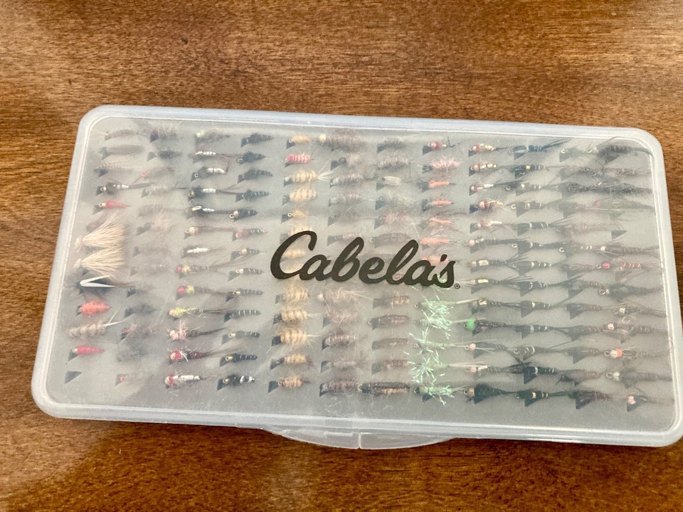 Fly Fishing Nymphs In Fly Box, 140 + Small Nymph Flies, Personally ...