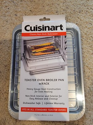 Cuisinart Chefs Classic Nonstick Toaster Oven Broiler Pan | eBay