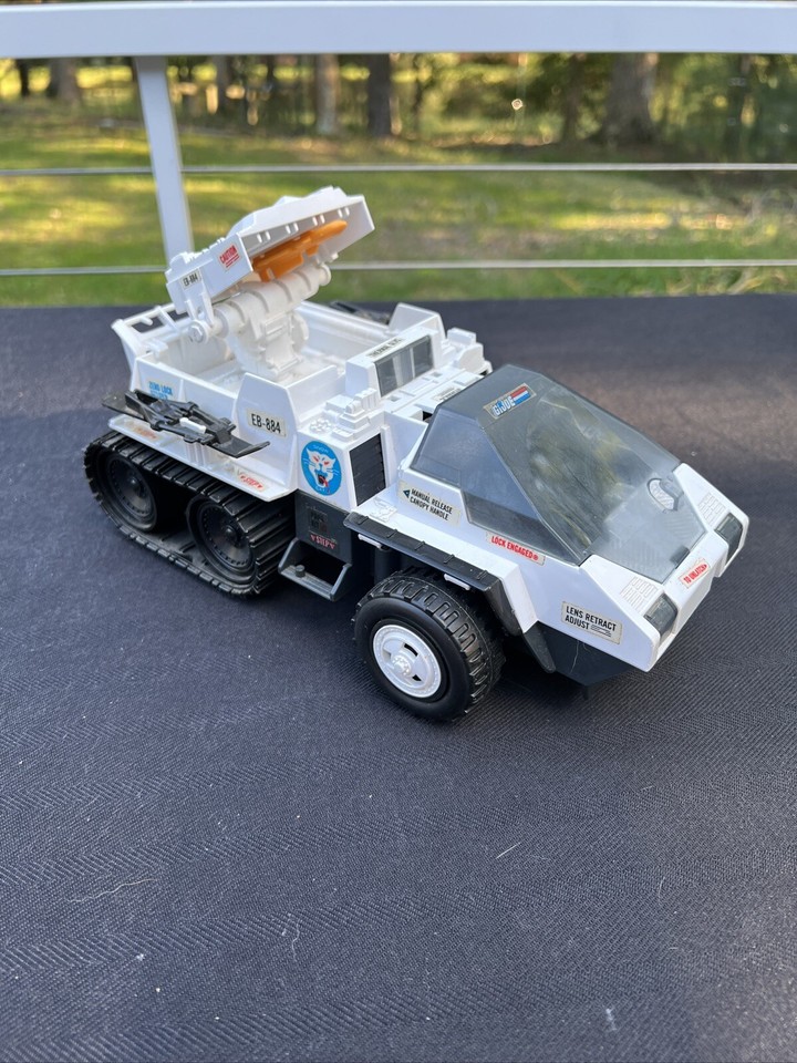 GI Joe Snow Cat Vehicle 1985 Needs Repair Incomplete | eBay