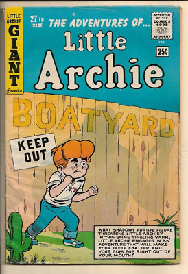 Little Archie #27 VG (1963) Giant Comics. Archie, jughead, Riverdale | eBay