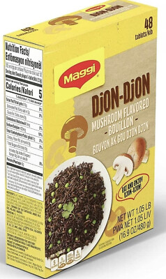 Maggi Djon Djon - Black Djondjon Mushroom Tablets 15 Cubes | eBay