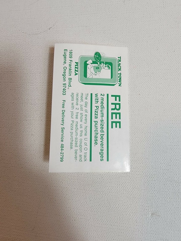 Vintage 1990s Oregon Ducks Mini Pocket Schedule 1991 Track and Field | eBay