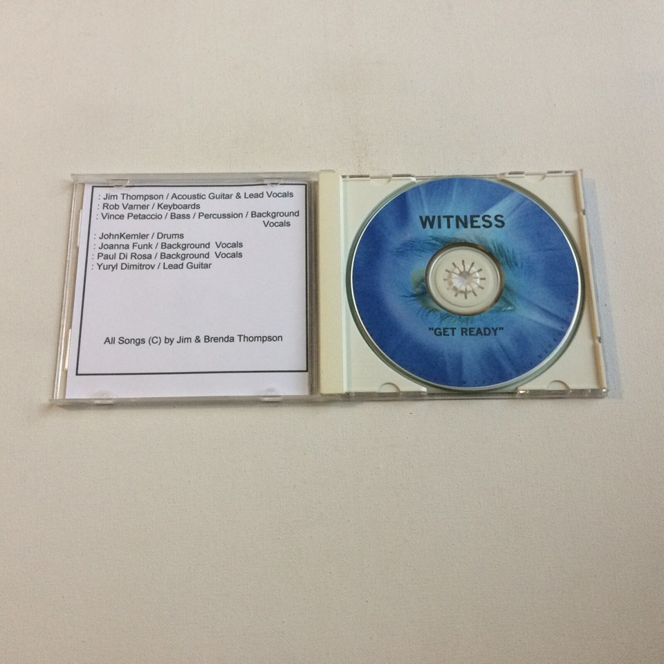 Witness Get Ready CDr ULTRA RARE Classic Rock Christian CCM '99 (SOUND ...