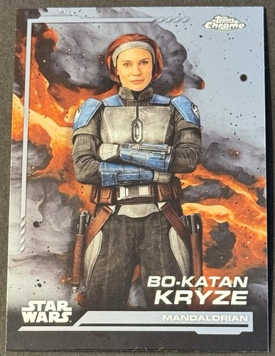 2024 Topps Chrome Star Wars Bo-Katan Kryze Base Card #38 THE ...