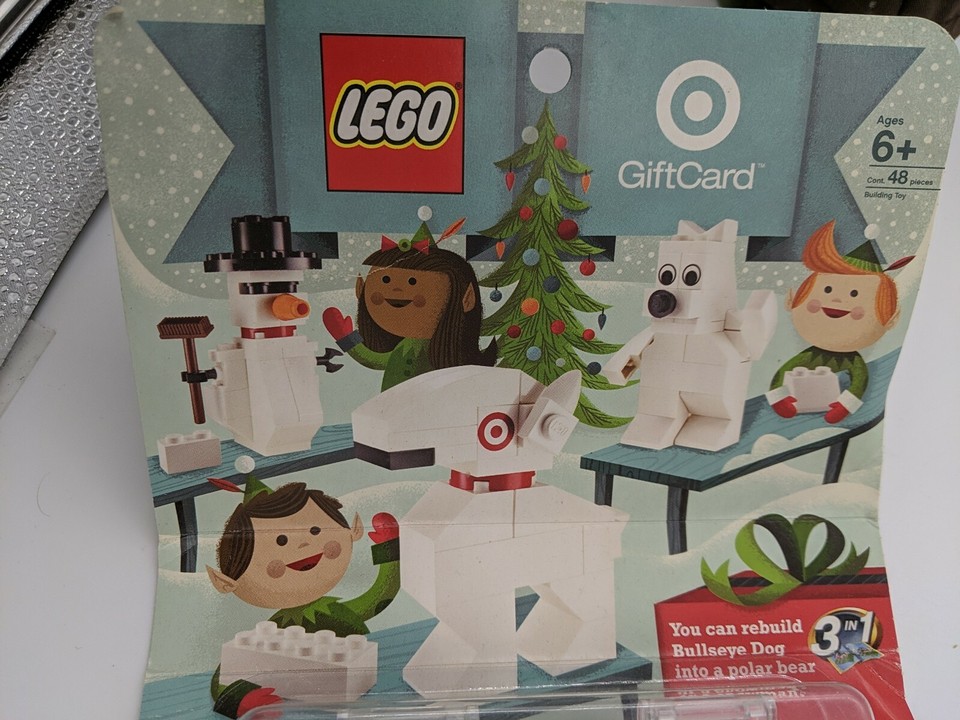 Lego Target Dog Kit Bull Terrier NEW Bullseye Official North Pole ...