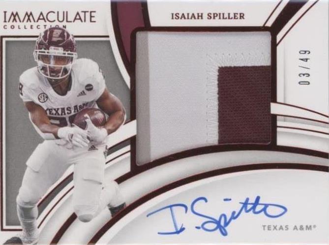 2022 Panini Immaculate Collection Collegiate - Premium Patches Rookie ...