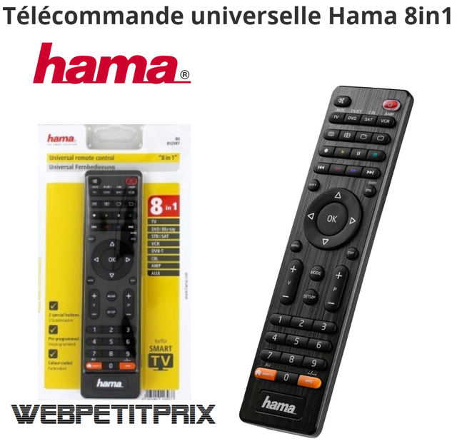 Hama Télécommande Universelle 8in1 12307 | Achetez sur eBay