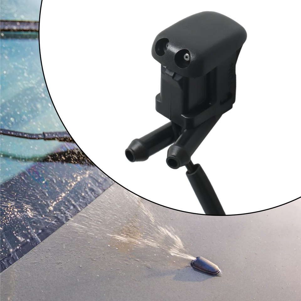 Heated Windshield Washer Nozzle Dual Inlet for 01-03 BMW 525i 2.5L ...