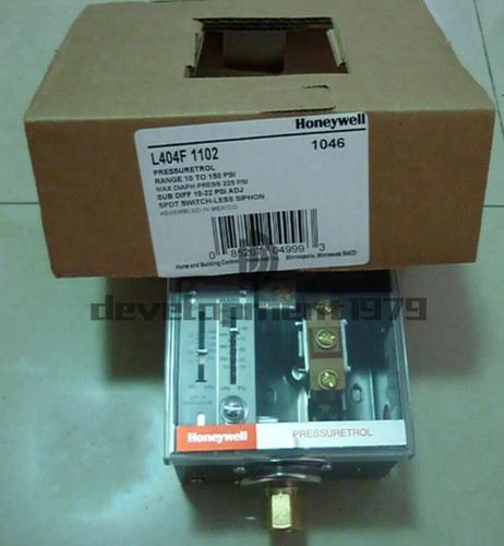 One NEW L404F1102 Honeywell Pressure Controllers Switch L404F 1102 | eBay