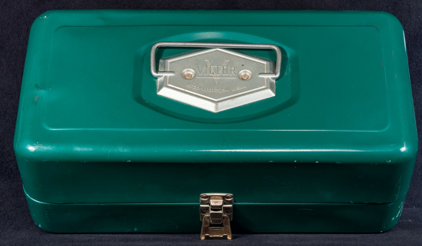 Vintage VICTOR 2 Metal Drawer Tackle Box | eBay