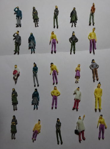 25 x people for model railway layout (OO Gauge) | eBay UK