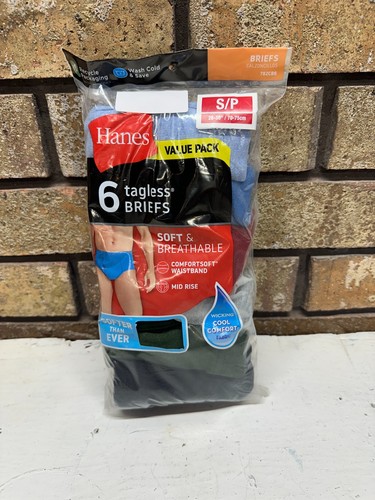 Hanes Classics Men's Underwear Briefs 6-Pack, Mid-Rise Briefs, Stretch ...