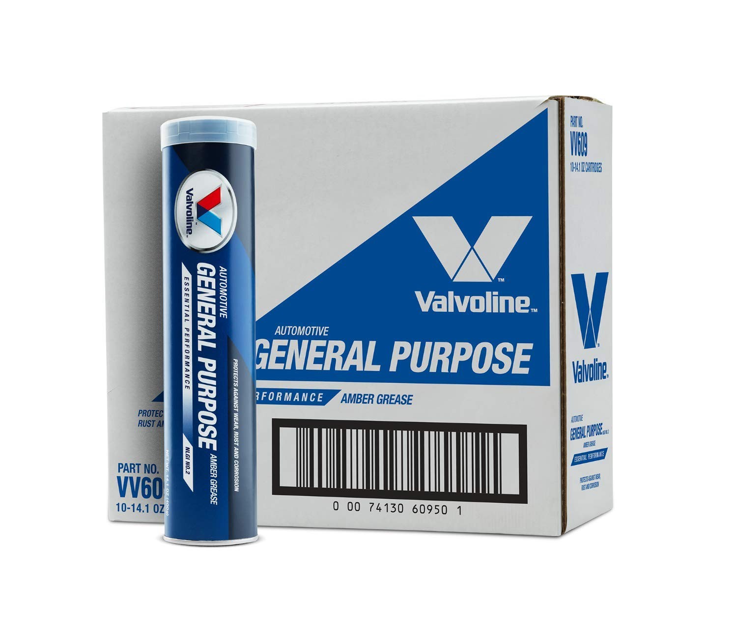 Valvoline General Purpose Amber Grease 14.1 OZ Cartridge, Case of 10 | eBay