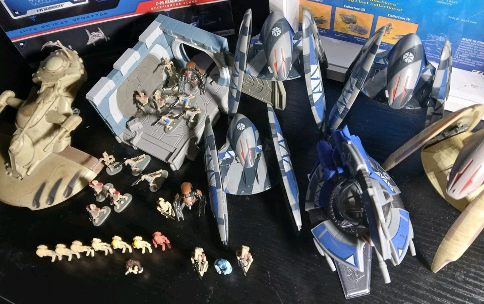 Star Wars Micro Galaxy Squadron Micro Machines Droid CIS Lot Miniature ...
