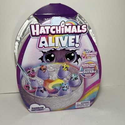 Hatchimals Alive Rainbow Hatchery Playset With 6 Characters And ...