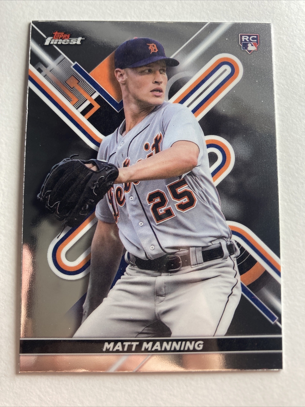 2022 Topps Finest - Refractor #6 Matt Manning (RC) for sale online | eBay