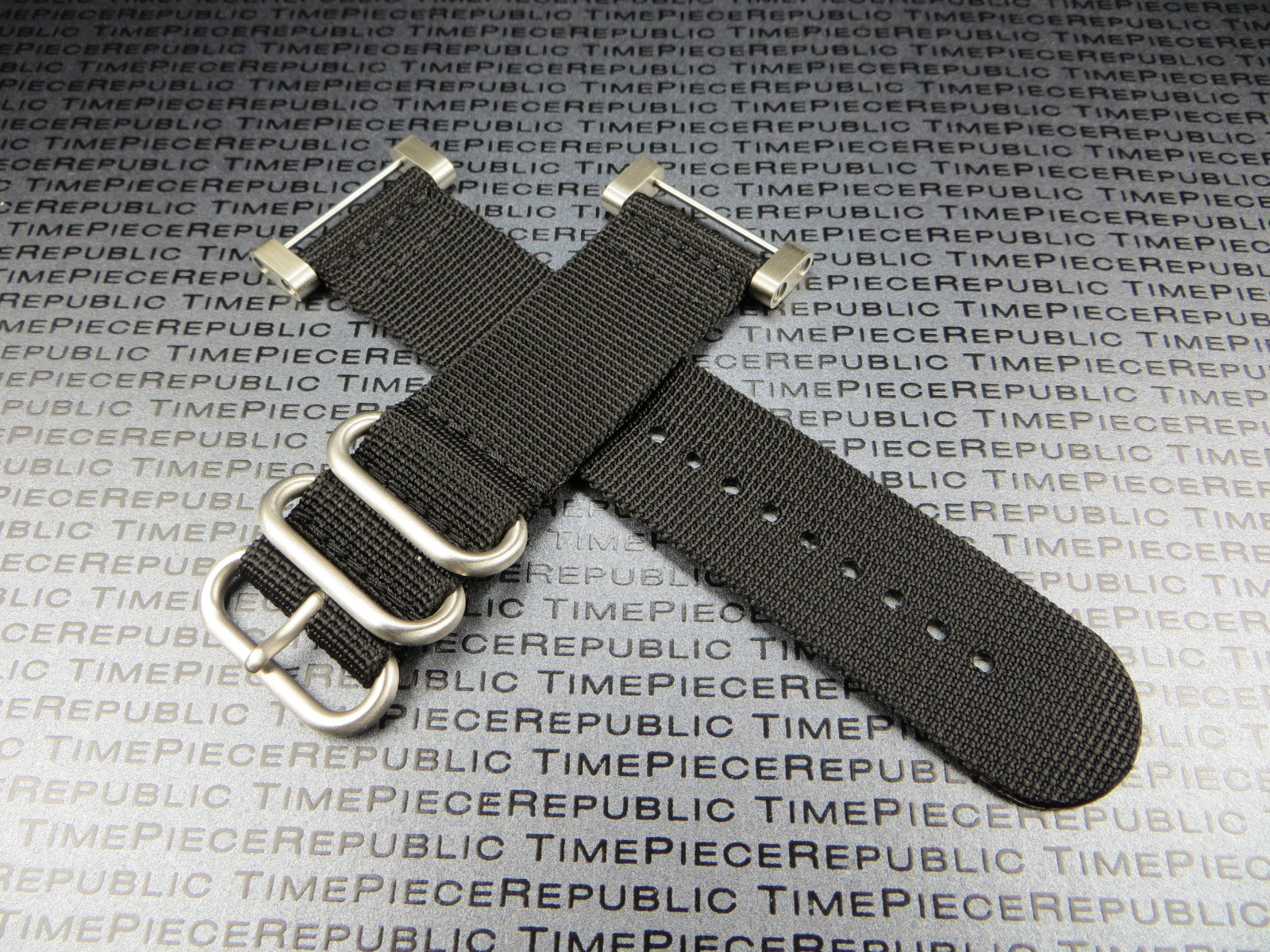 Suunto Core 2-Piece Nylon Diver Strap 3 Ring Watch Band Lugs Adapter ...