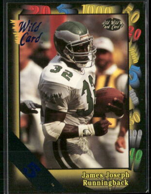 1991 Wild Card #45 James Joseph 5 Stripe | eBay