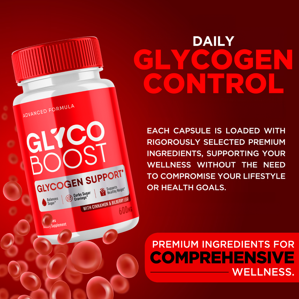 Glyco Boost Advanced Blood Support Natural Glyco Formula Supplement 60 ...